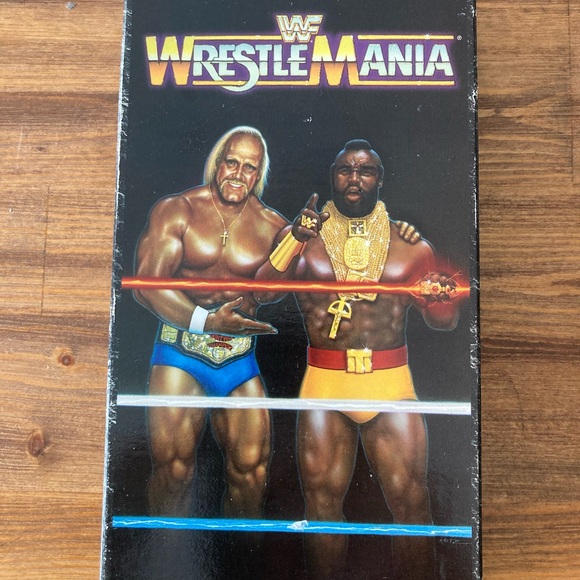 Media | Wwf Wrestlemania Vhs | Poshmark